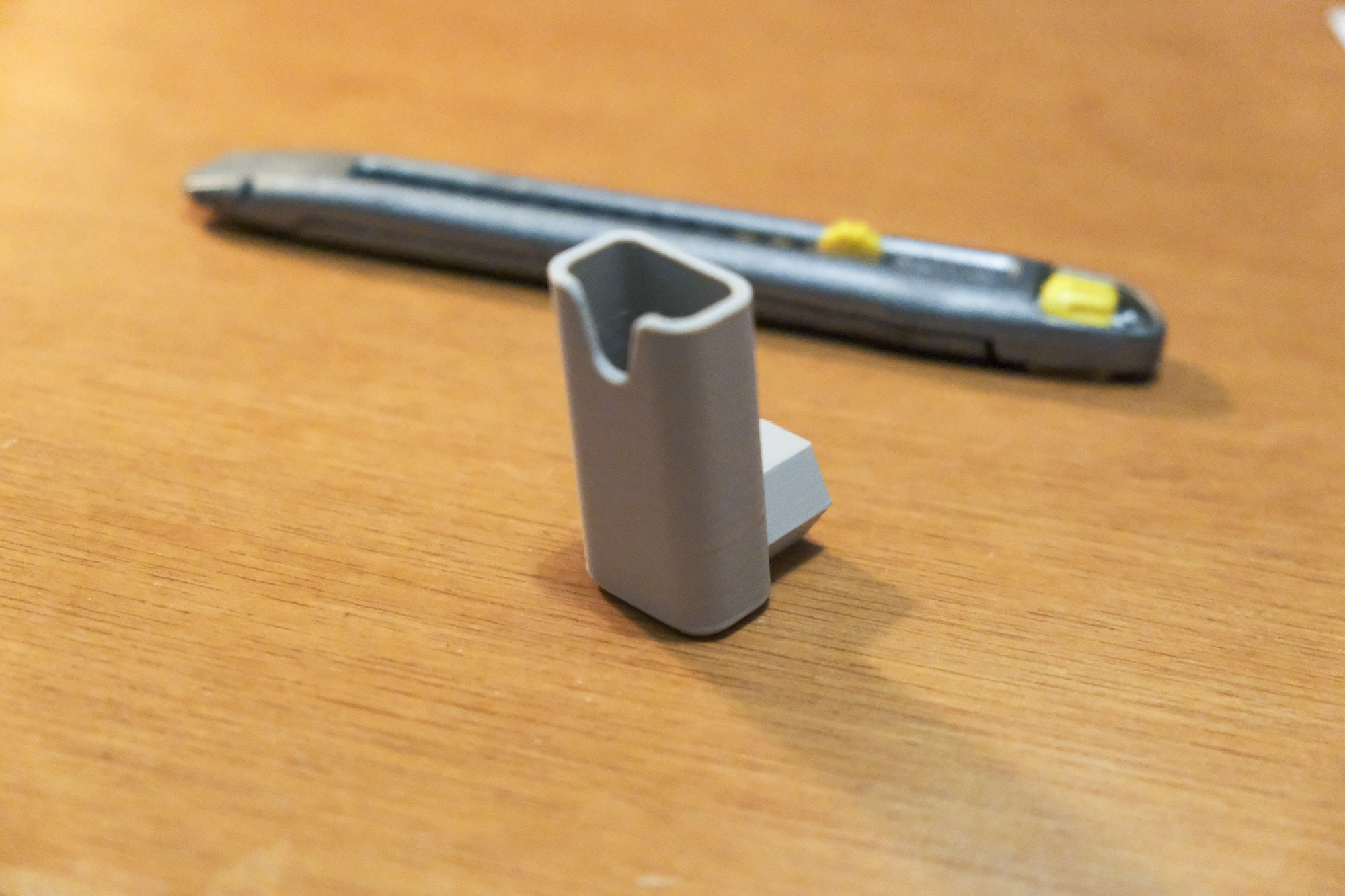 Small Stanley Knife holder for HSW Honeycomb by vlamofiel | Download free STL model | Printables.com