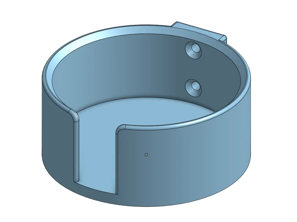 Cup Holder - Wall Mounted by Drew Purvis | Download free STL model ...