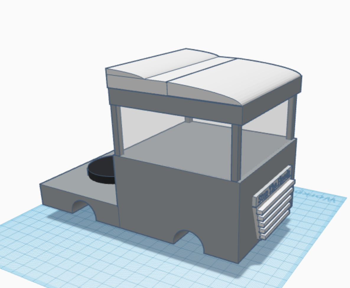 truck without wheels by zeliha ebru acar | Download free STL model ...