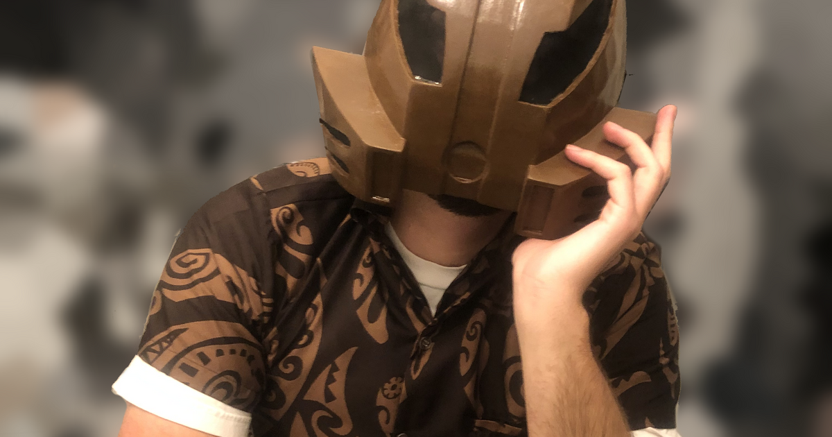 Wearable Kanohi Kakama ( Bionicle Pohatu Mask ) by GEC Productions ...