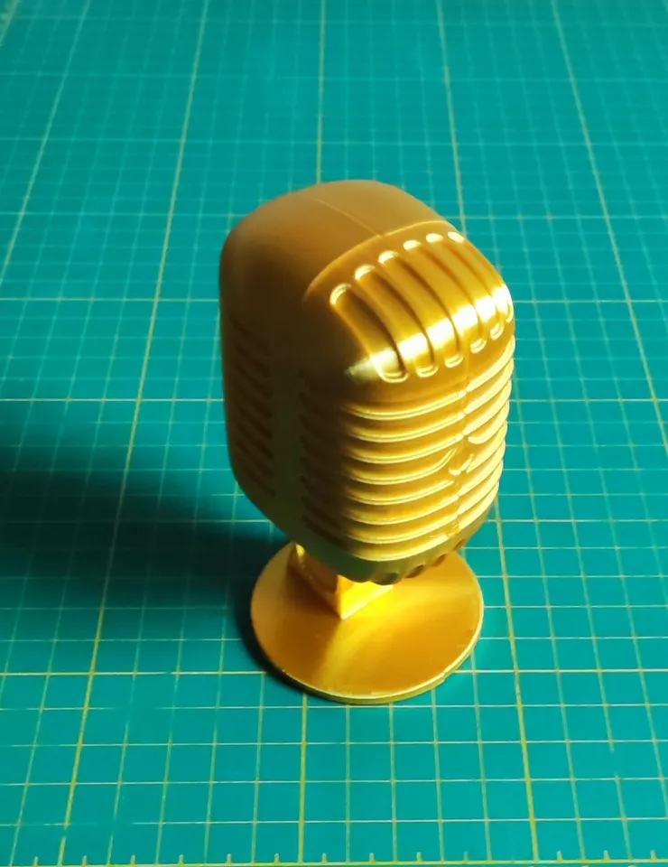 Retro microphone by 3DSistem | Download free STL model | Printables.com