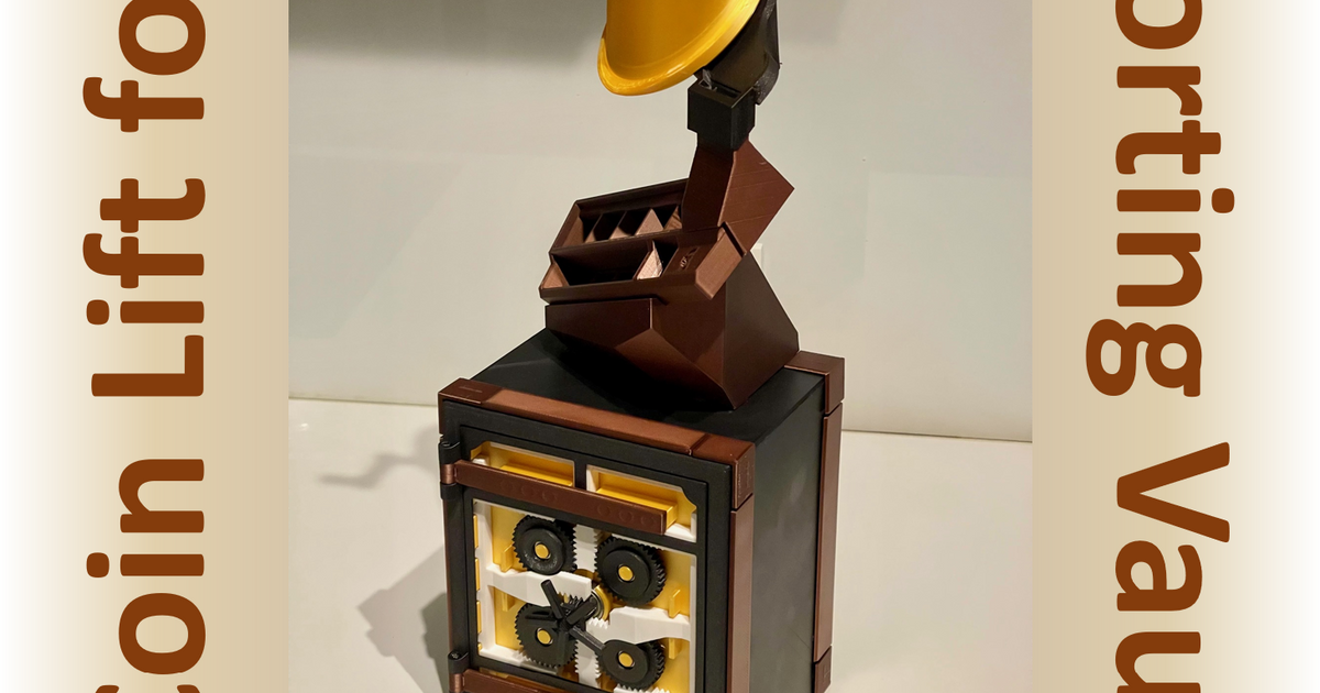 Coin Lift for Coin Sorting Vault by vmLOGIC | Download free STL model ...