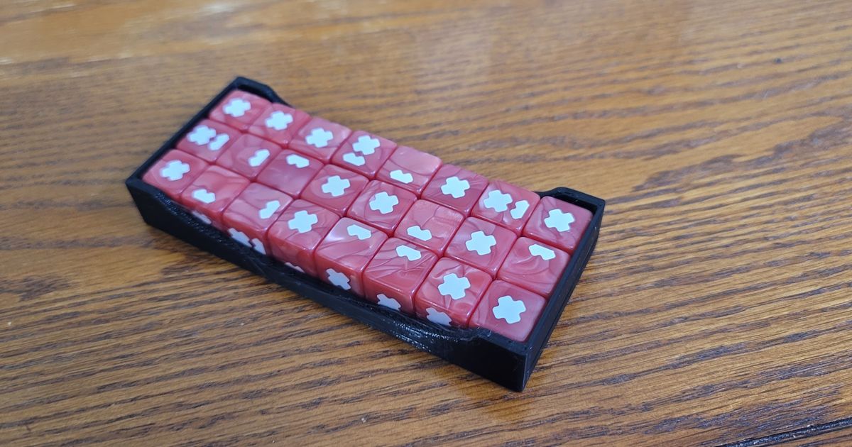 Dice Trays for The Fox Experiment with 5-6 player expansion. by Luna ...