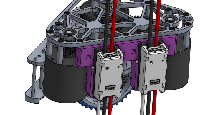 Swerve MK4i Spark Max mount by CharlesM479 | Download free STL model ...
