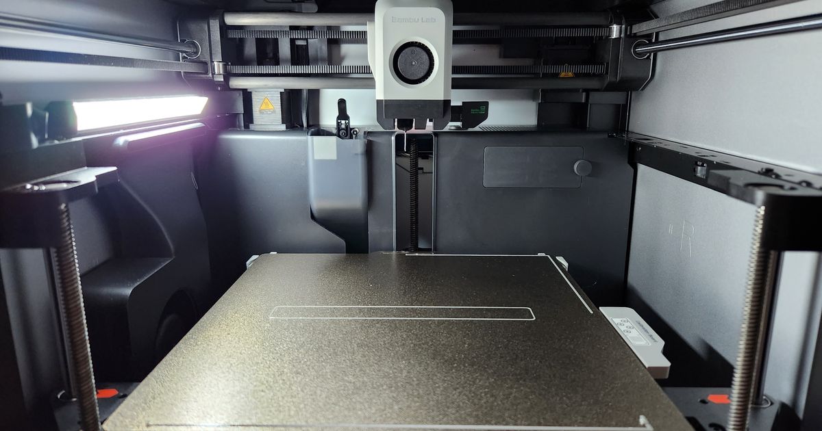 Bambulab X1C - LED Diffuser Remix (more angle) by kampfratte | Download ...