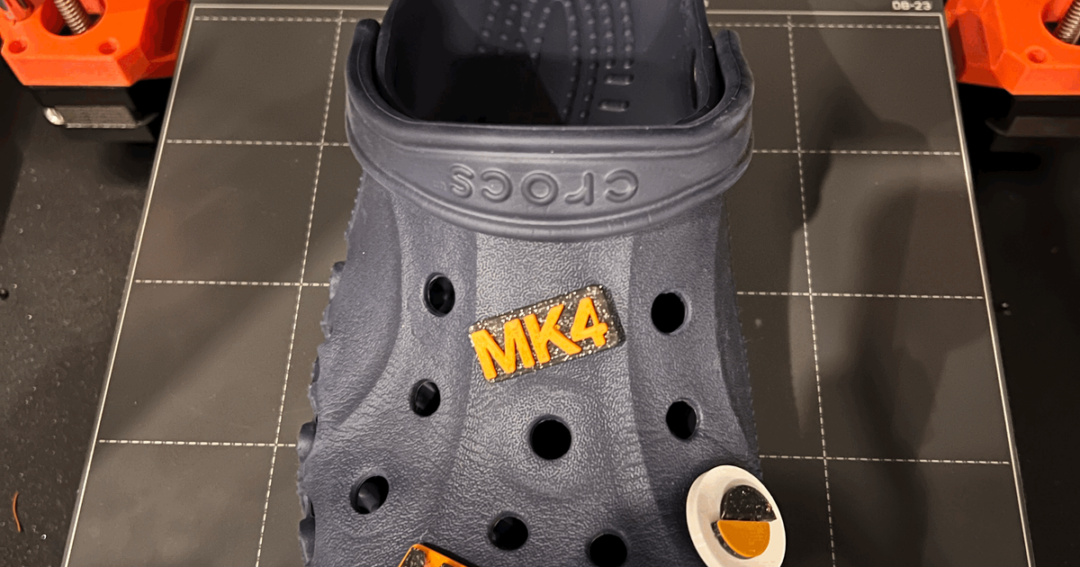 Prusa Crocs Charms by Vlad | Download free STL model | Printables.com