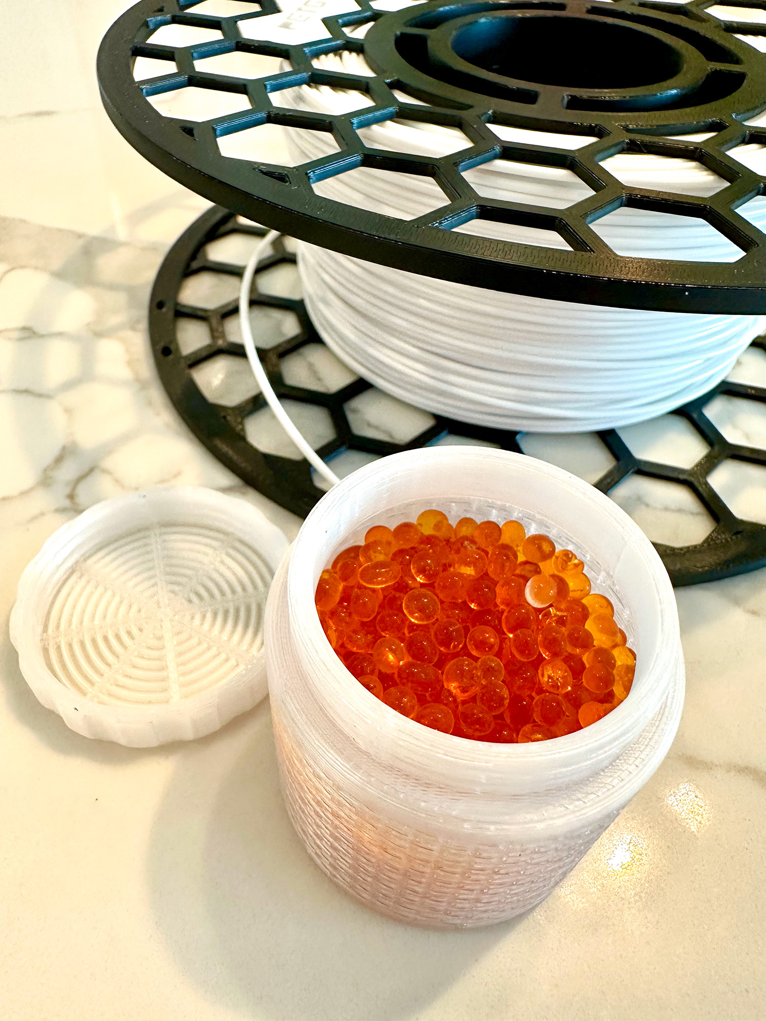 YAF Reusable Filament Spool by iPushPolygons | Download free STL model ...