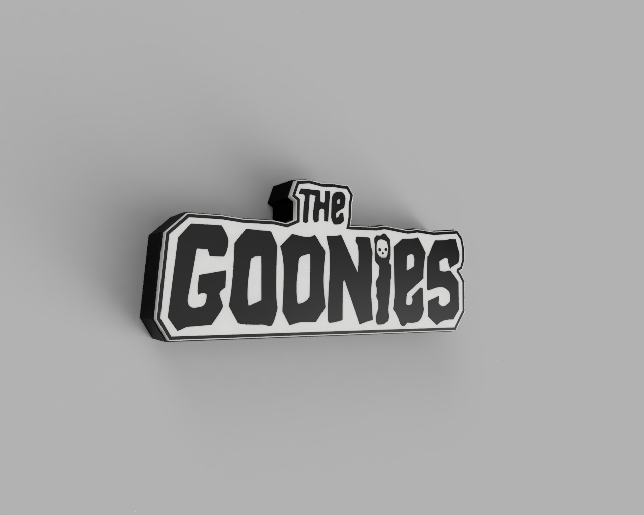 The Goonies Lightbox - Led Lamp by Valda3D | Download free STL model ...