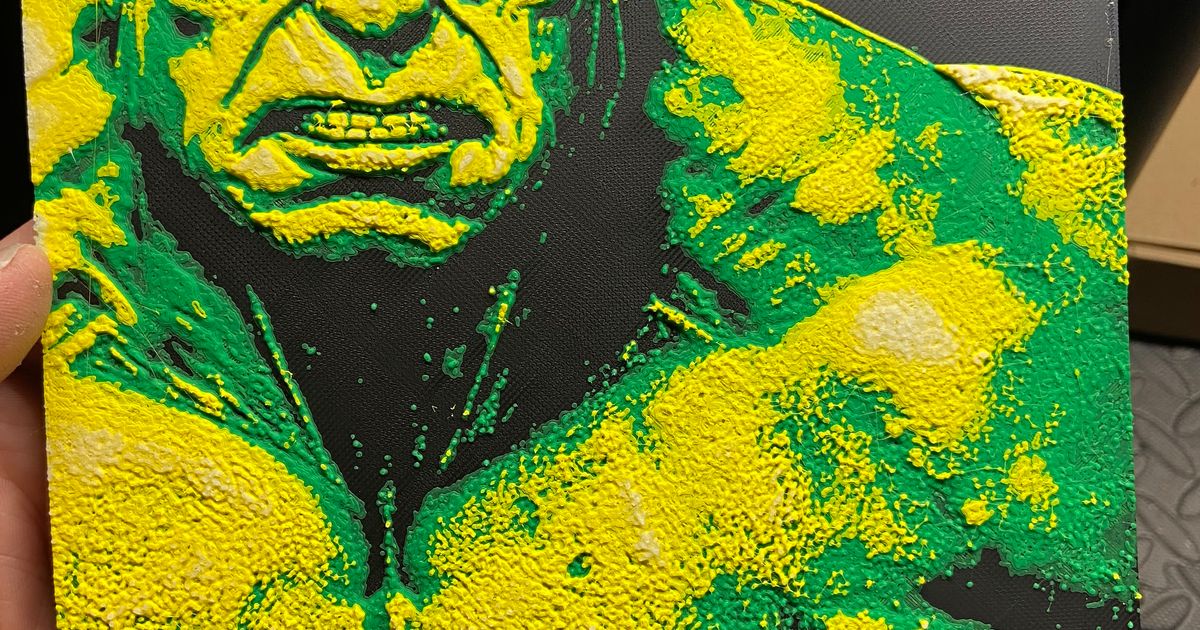 hulk painting by maxitech | Download free STL model | Printables.com