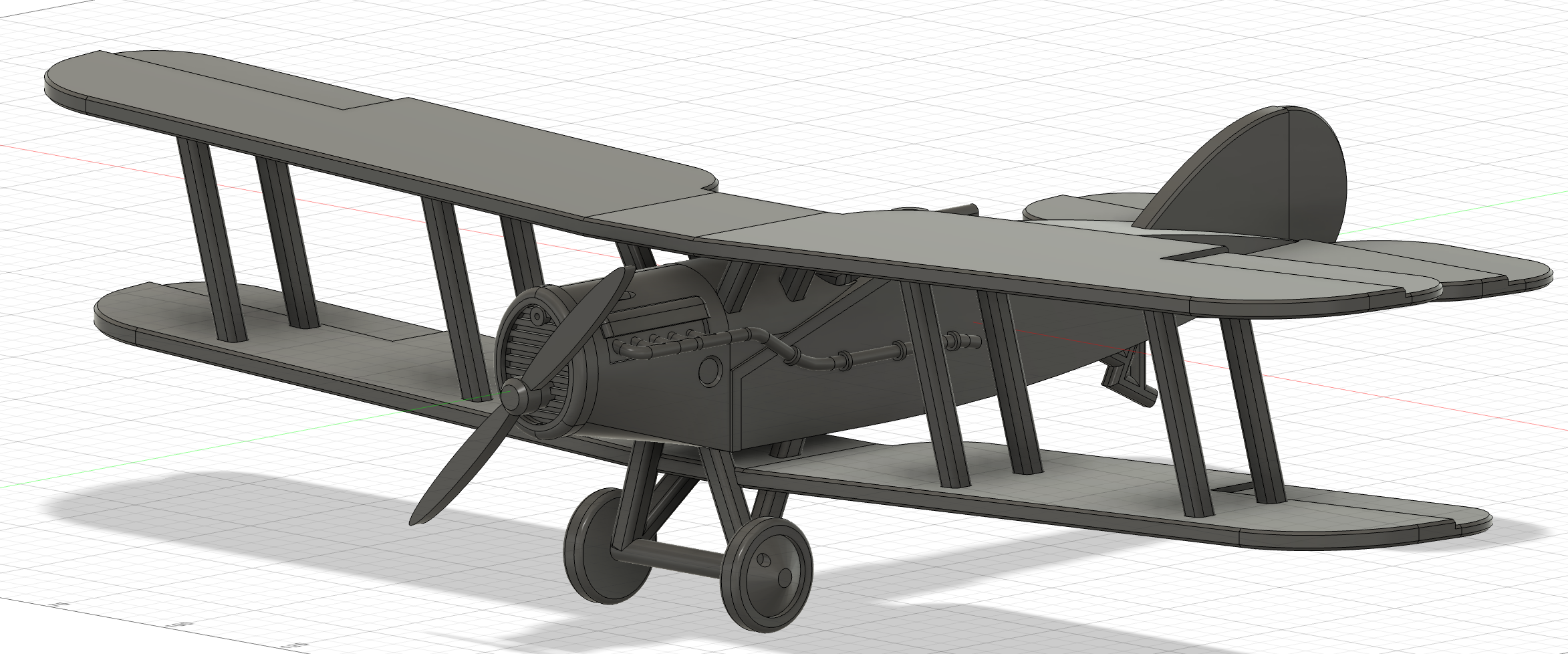 Bristol F2B by DeltaX | Download free STL model | Printables.com