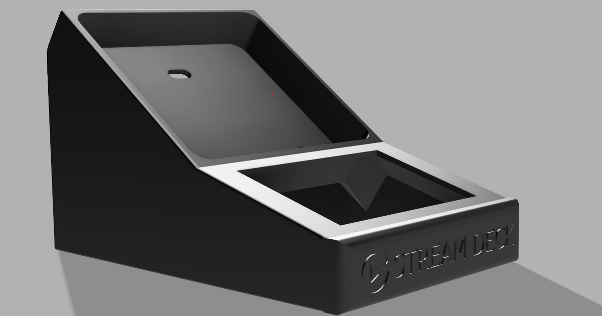 Two Stream Deck Stand by Jon Bryant | Download free STL model ...
