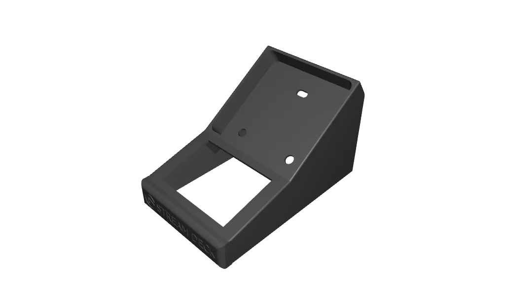 Two Stream Deck Stand by Jon Bryant | Download free STL model ...