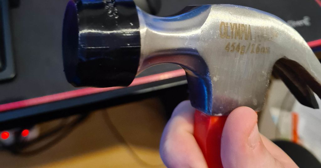 30mm Rubber Hammer Cap by obscuresausage | Download free STL model ...