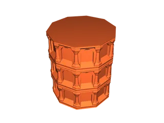 Gothic Arches Spiral Vase by Triple G Workshop | Download free STL ...