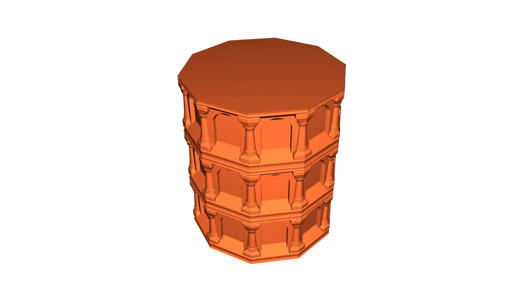 Gothic Arches Spiral Vase by Triple G Workshop | Download free STL ...