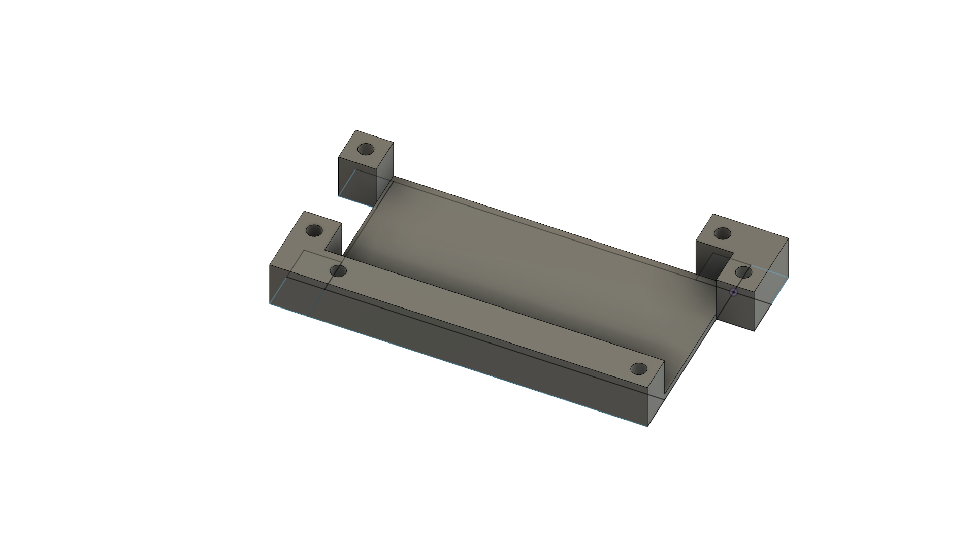 Inland USB C hub Desk Mount by Micah Focht | Download free STL model ...