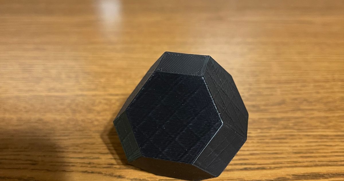 Truncated Tetrahedron and Truncated Octahedron by William Bauman ...