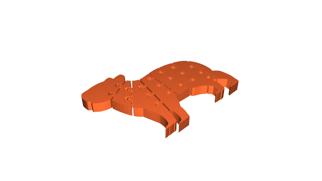 Flexi Capybara by Midyew 59 | Download free STL model | Printables.com