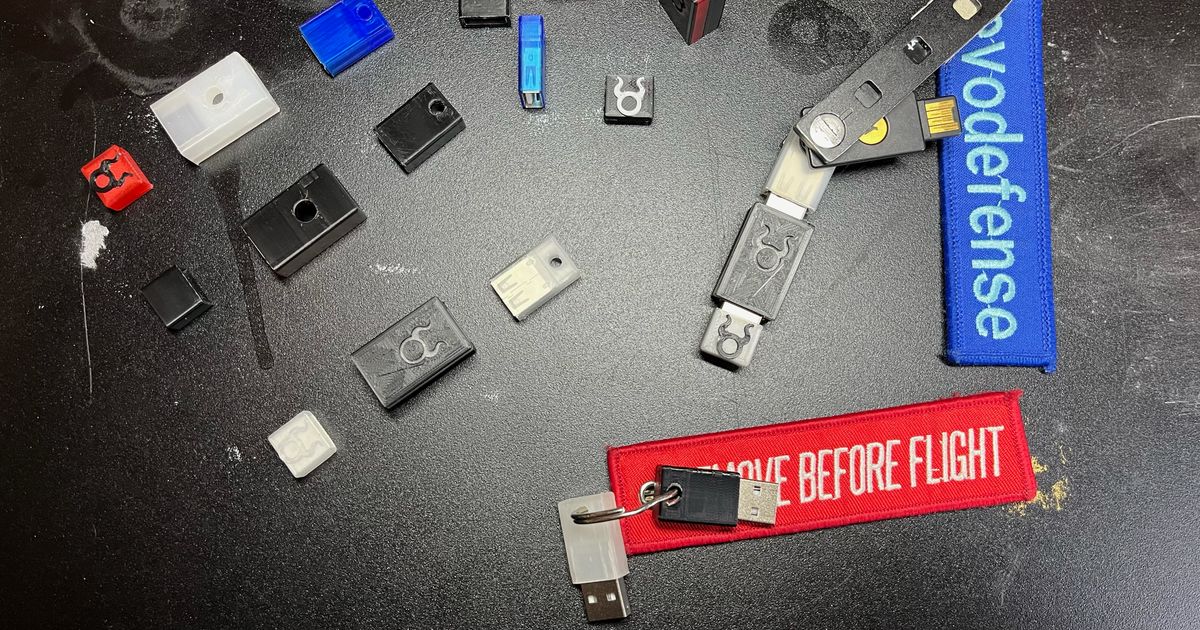 OMG Plug + Malicious Cable Detector Key Chain Stack by evodefense ...