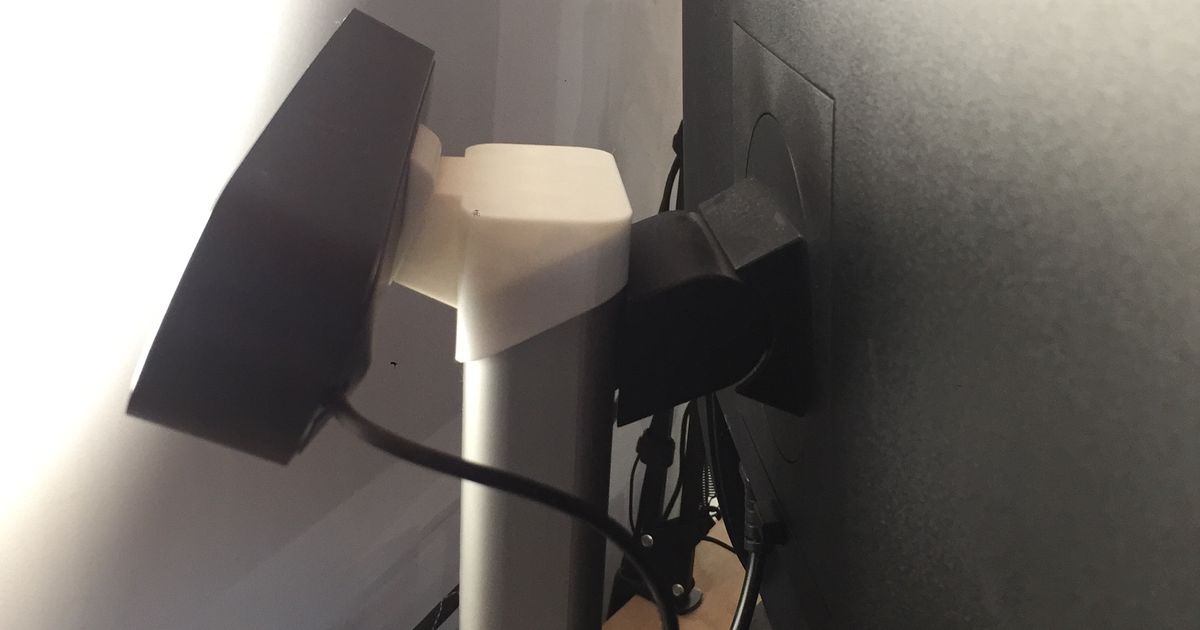Phillips Hue Play Bar holder for Dell P2715Q Monitor with dovetail ...