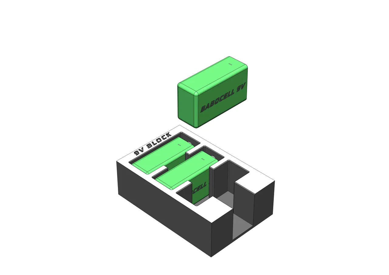 [BaBo] insert batteries by Willi | Download free STL model | Printables.com