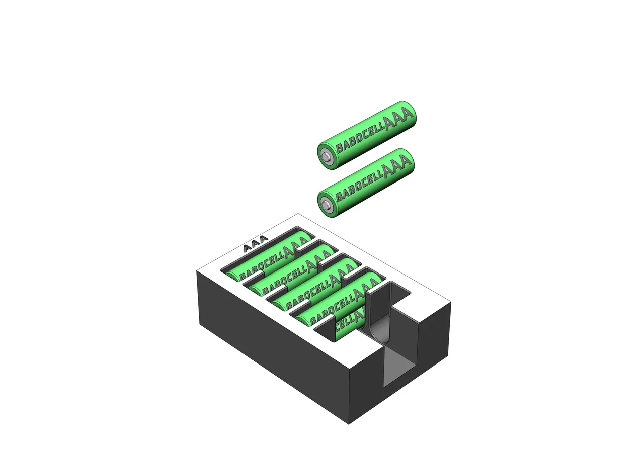[BaBo] insert batteries by Willi | Download free STL model | Printables.com