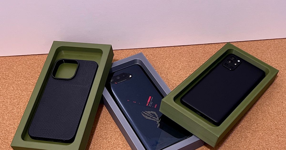 Phones / Phone Cases Module by BC | Download free STL model ...