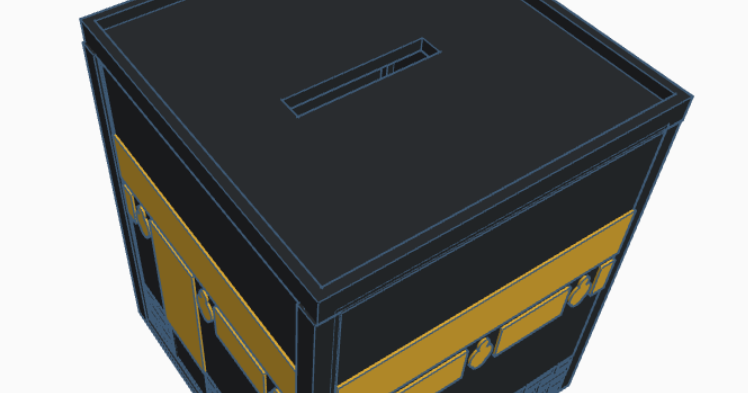 KAABA MONEY BOX by ENS Show | Download free STL model | Printables.com