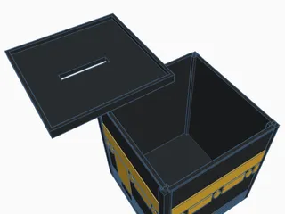 KAABA MONEY BOX by ENS Show | Download free STL model | Printables.com