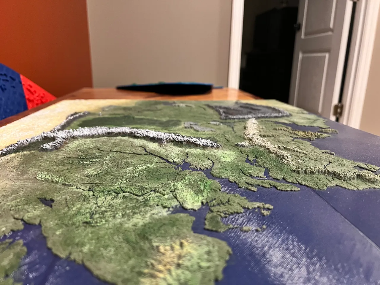 Middle Earth Map (Commercial Use) by PrinTech3D | Download free STL ...