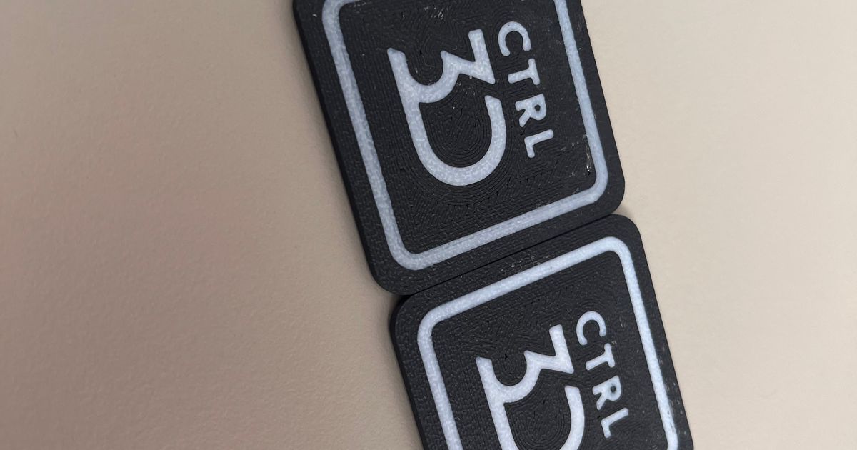 Test Multicolor Control3D by Control 3D | Download free STL model ...