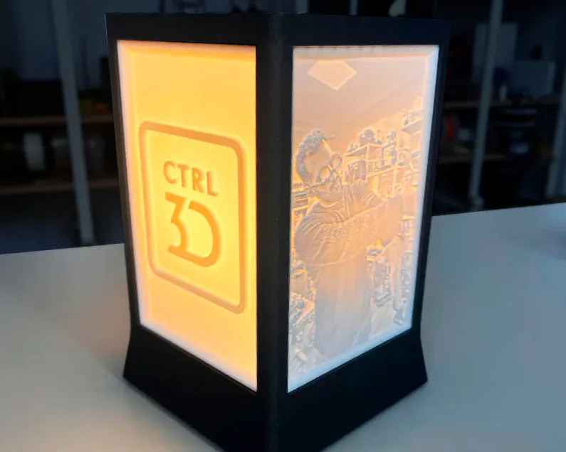 Lámpara para Litofanías / Litophane Lamp by Control 3D | Download free ...