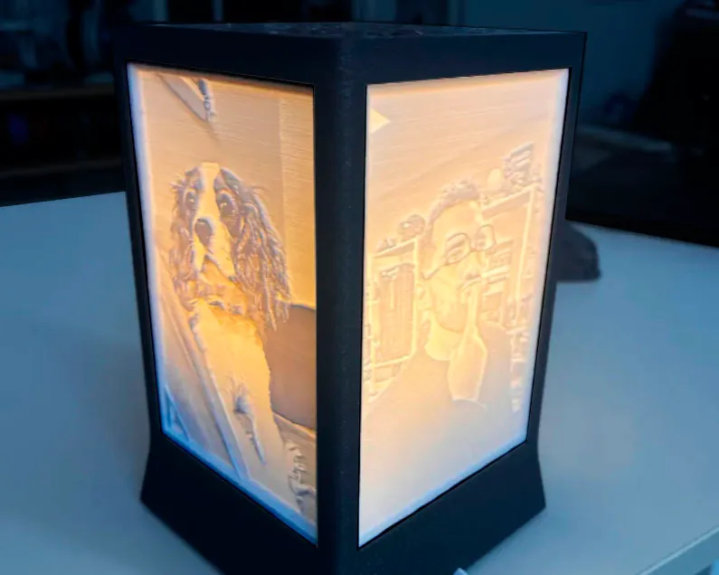 Lámpara para Litofanías / Litophane Lamp by Control 3D | Download free ...