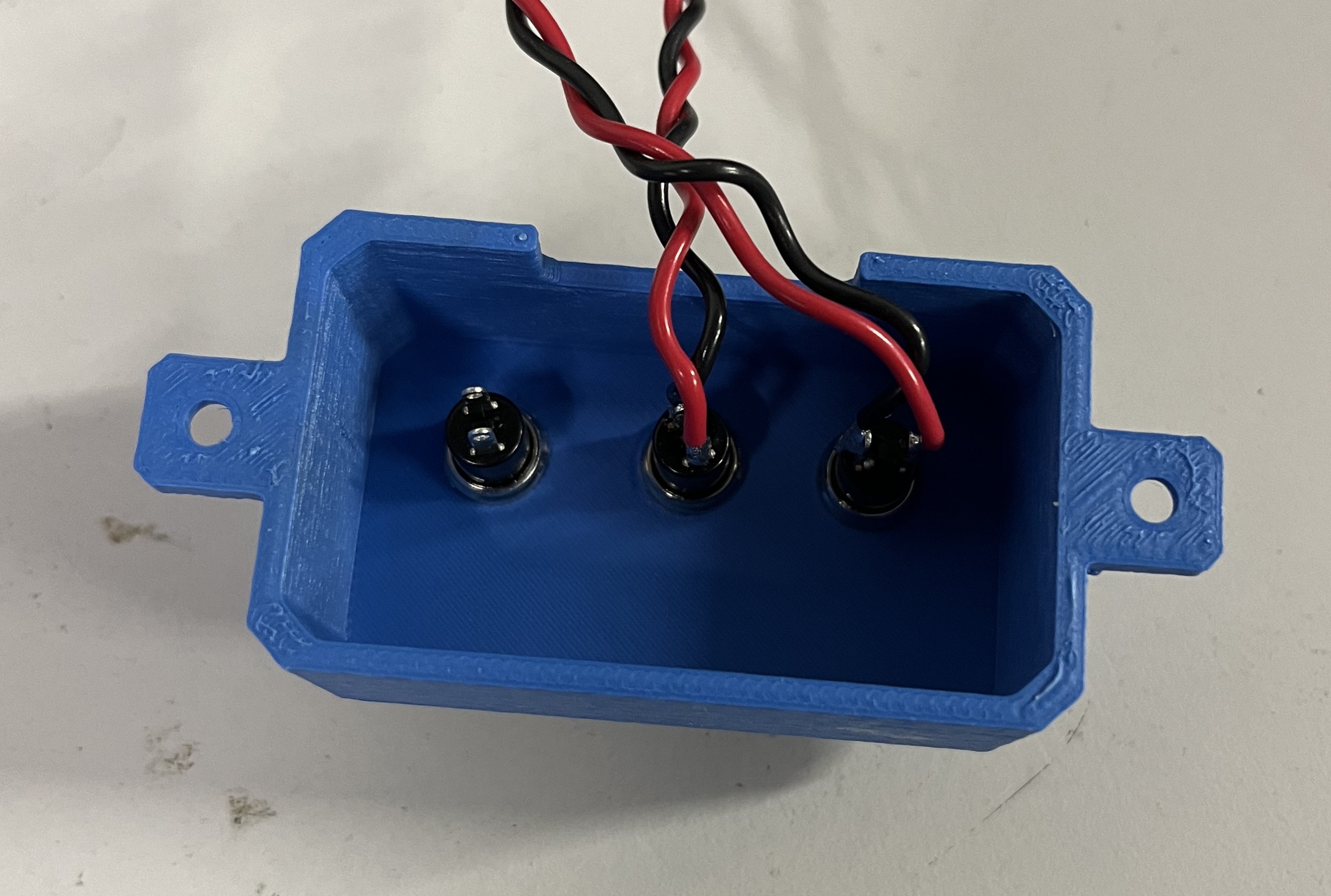 Pushbutton Holder (3 slots) by eliobou | Download free STL model ...