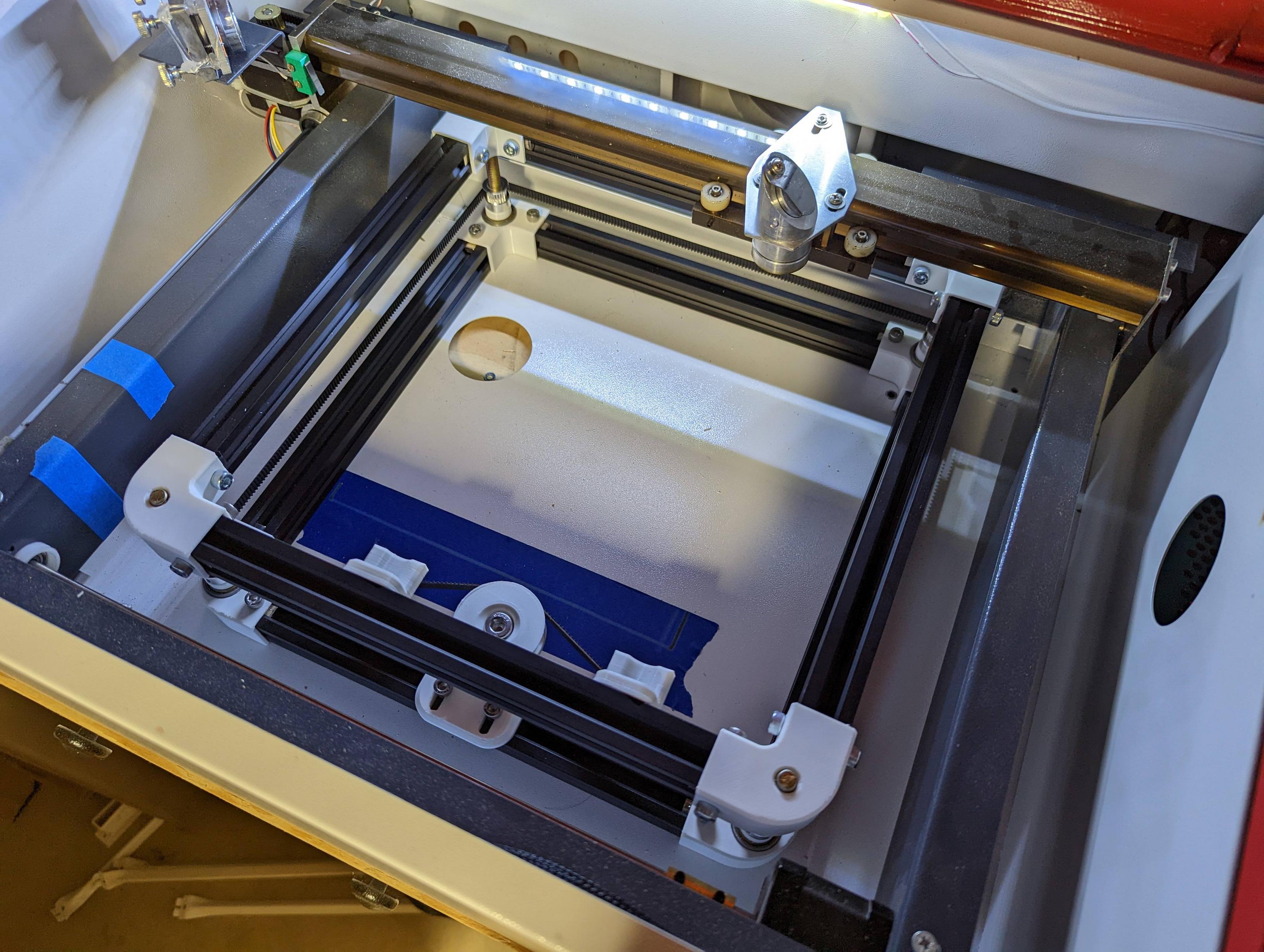 K40 C02 Laser Adjustable Bed by Shane Jamerson | Printables Store