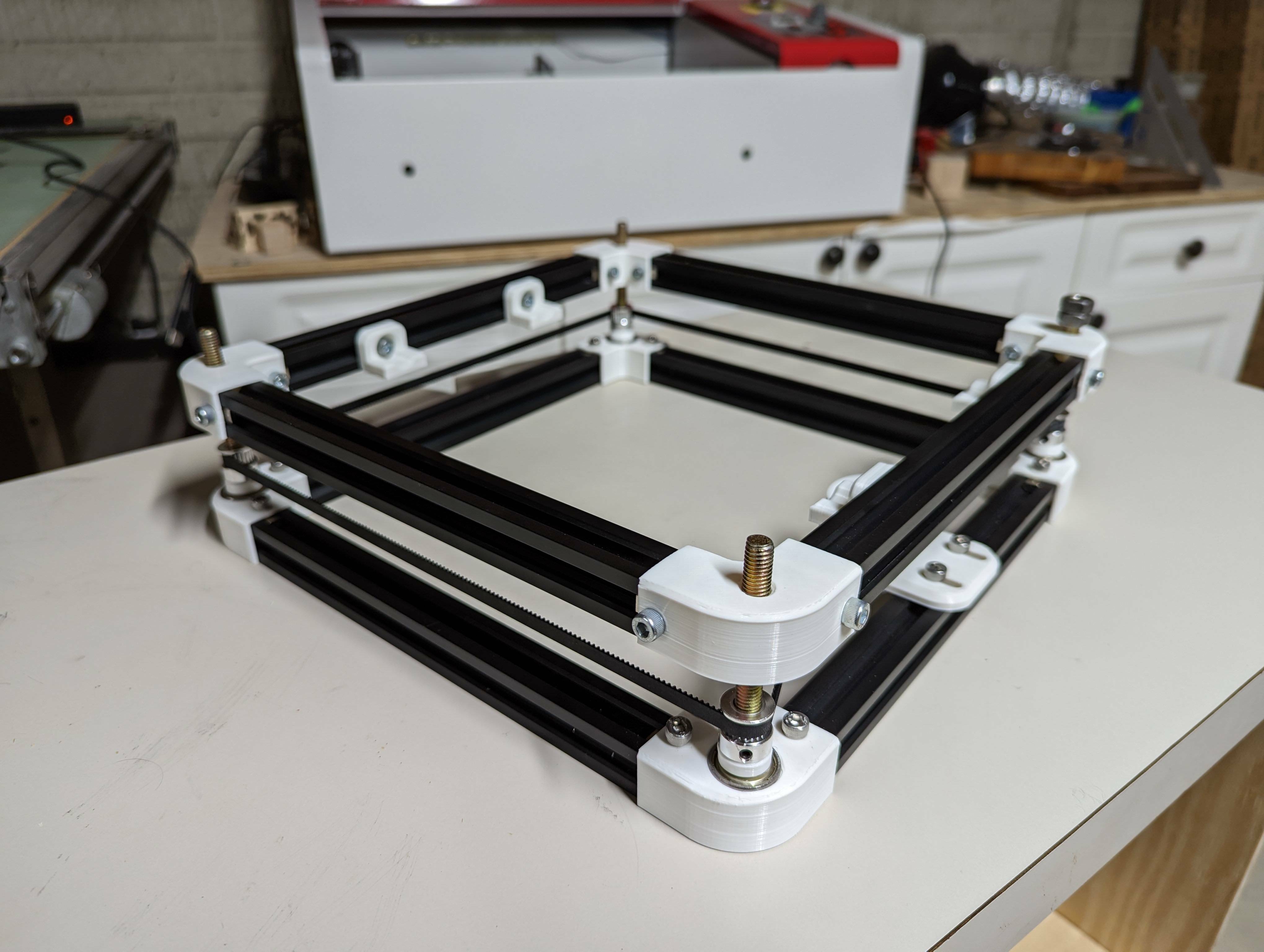 K40 C02 Laser Adjustable Bed by Shane Jamerson | Printables Store