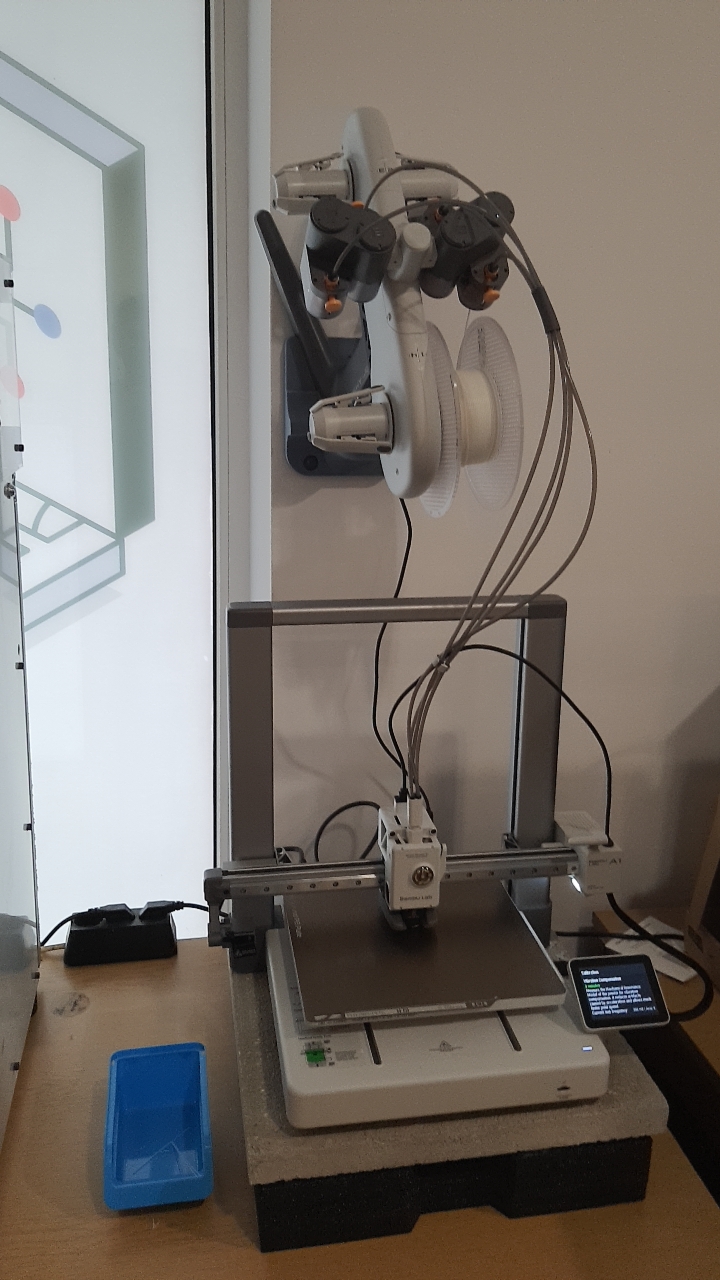 A simple wall mount for AMS lite by marto | Download free STL model ...