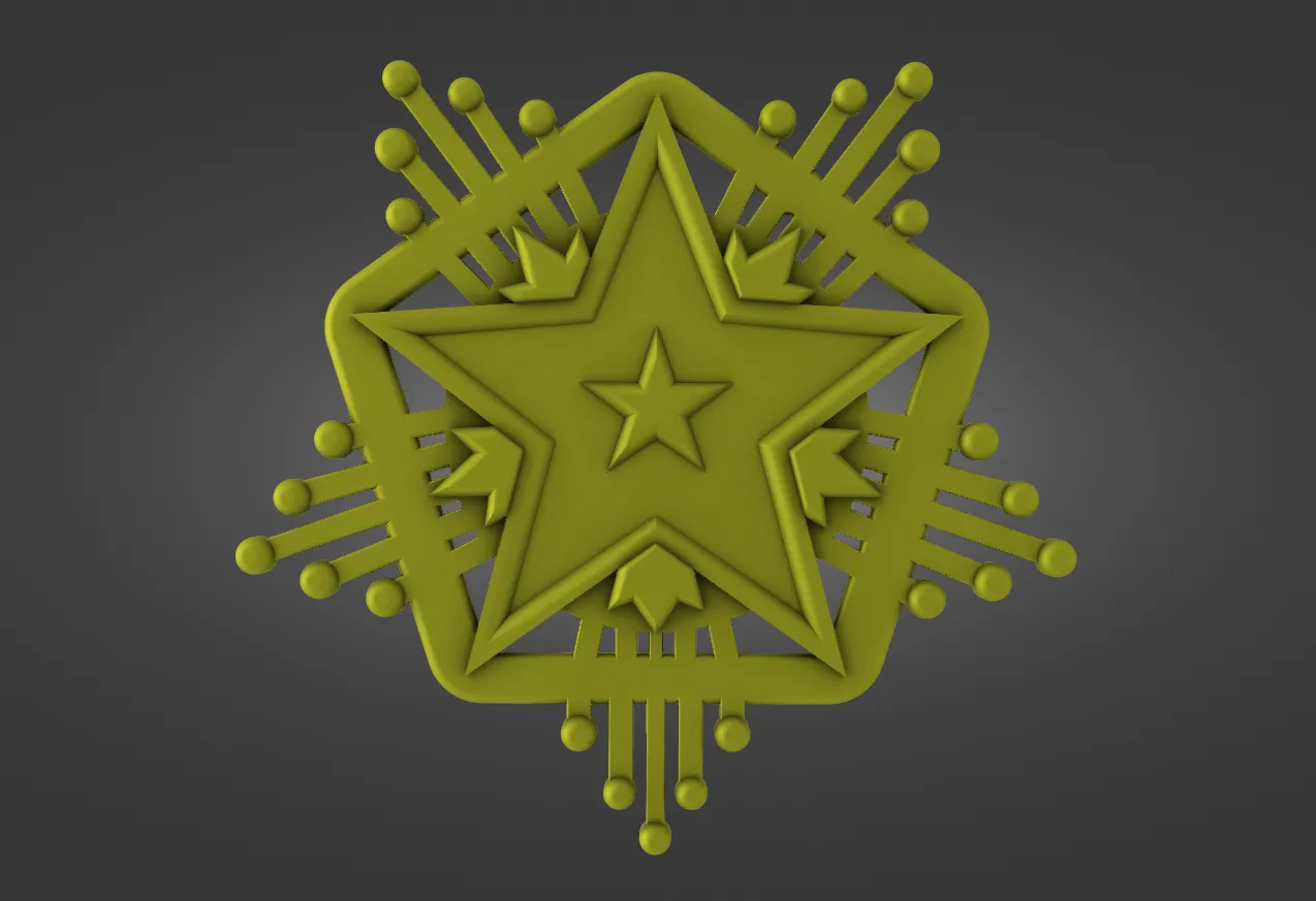 Counter strike 2 - 2024 Service Medal by Ts3D | Download free STL model ...