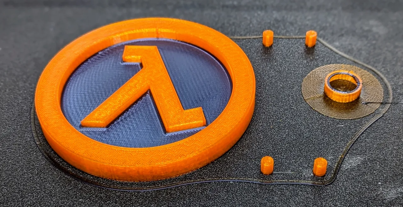 Half Life Receiver Hitch Cover by D3D Pro | Download free STL model ...