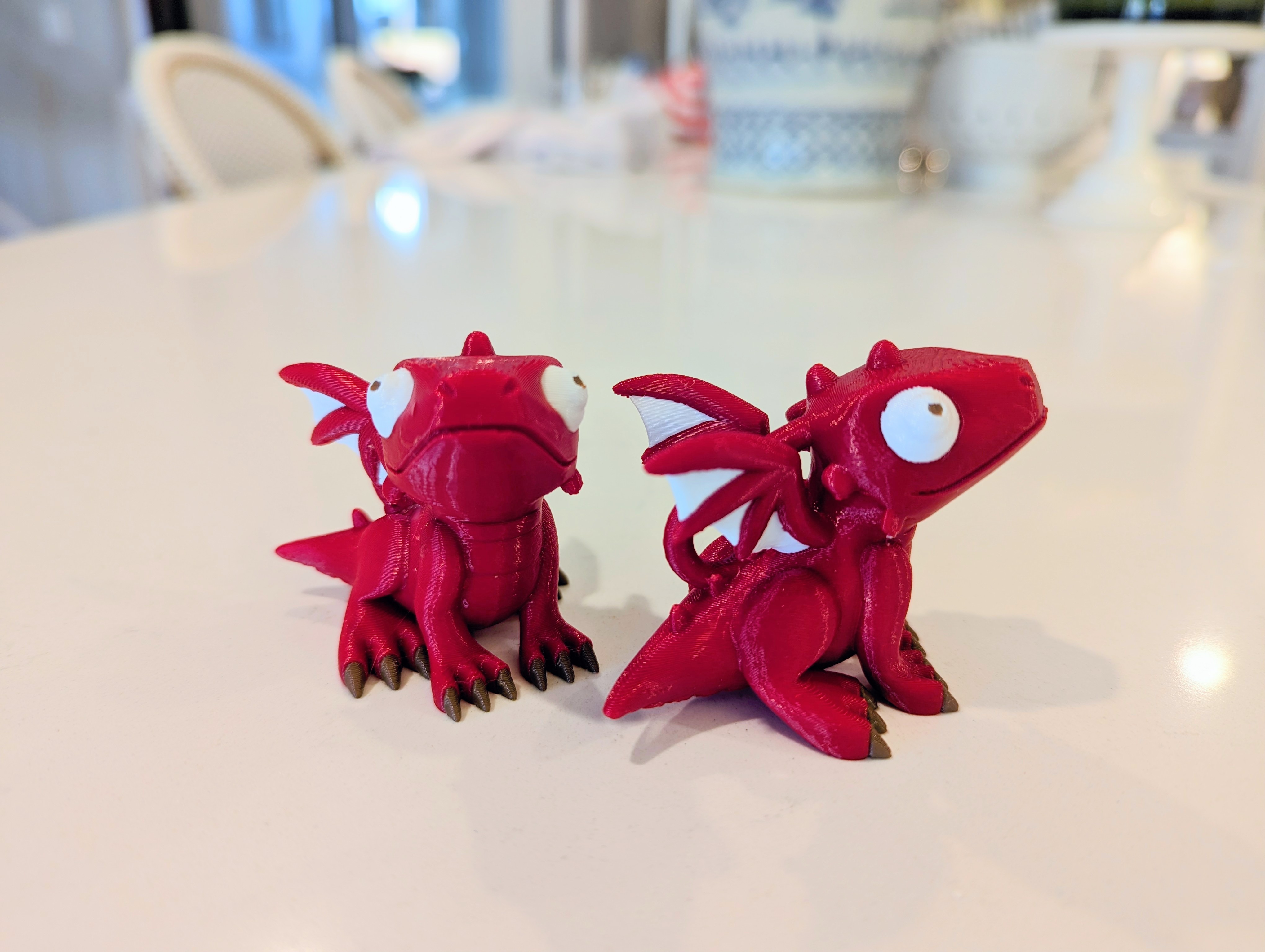 Cute Dragon Keychain by Unavail429 | Download free STL model ...