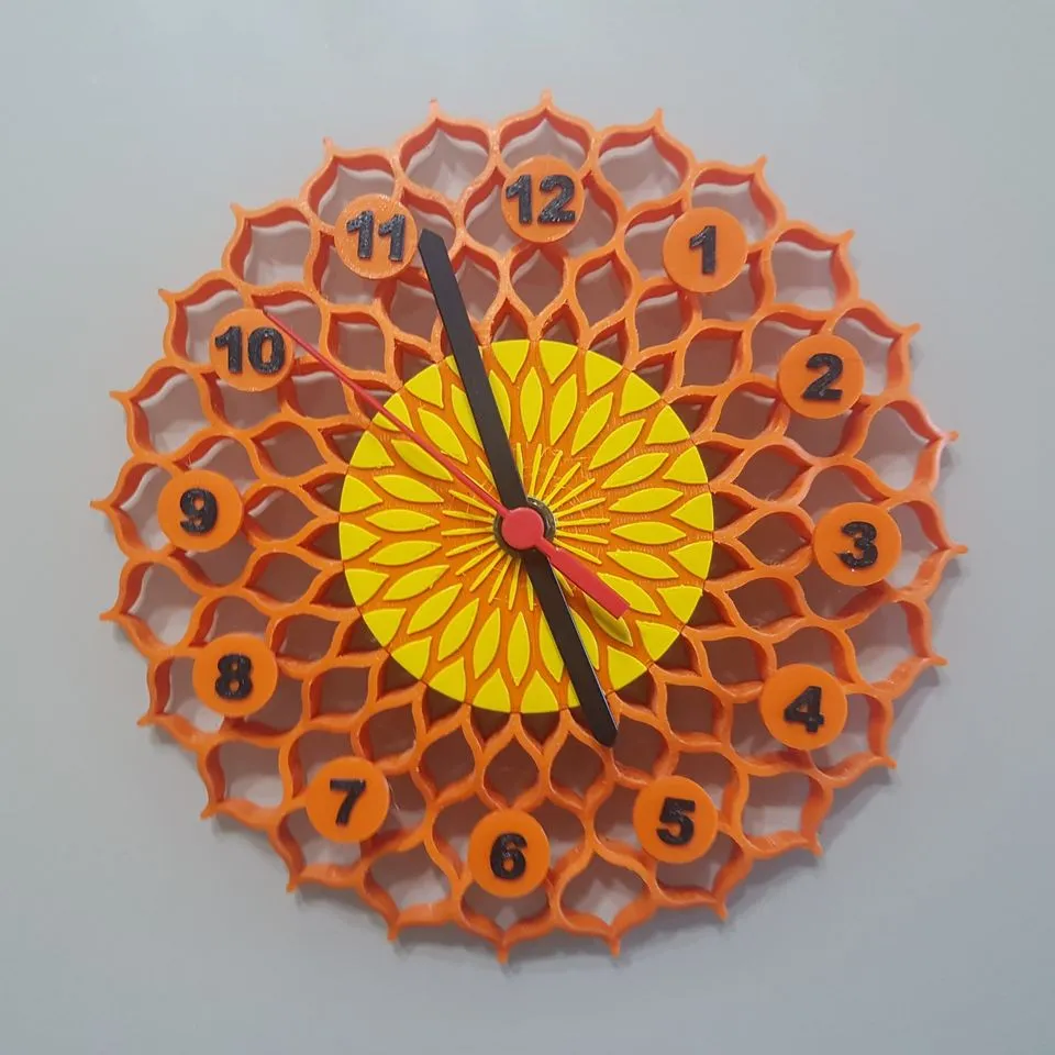 Sun Clock by Gustavo Rezende | Download free STL model | Printables.com