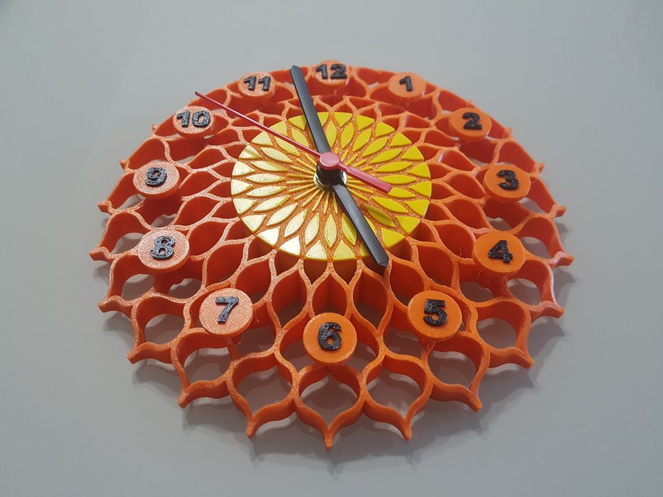 Sun Clock by Gustavo Rezende | Download free STL model | Printables.com