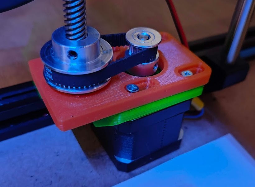 VZBot geared dual Z adapter plate by FloxRoxX | Download free STL model ...