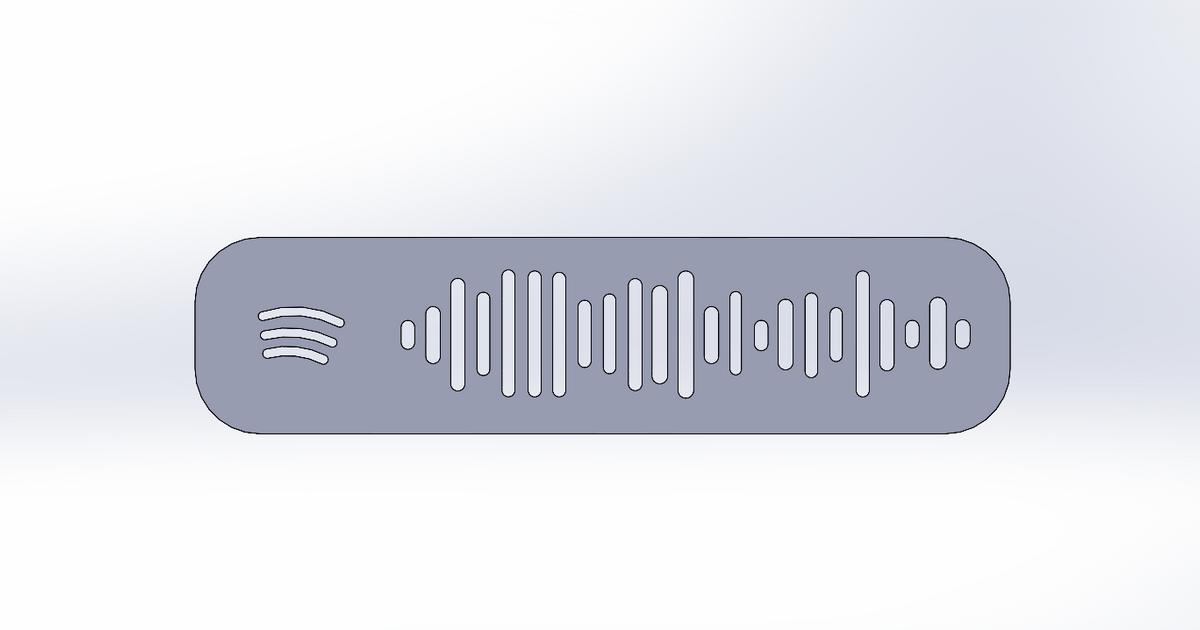 spotify code Toxic by The perfect layer | Download free STL model ...