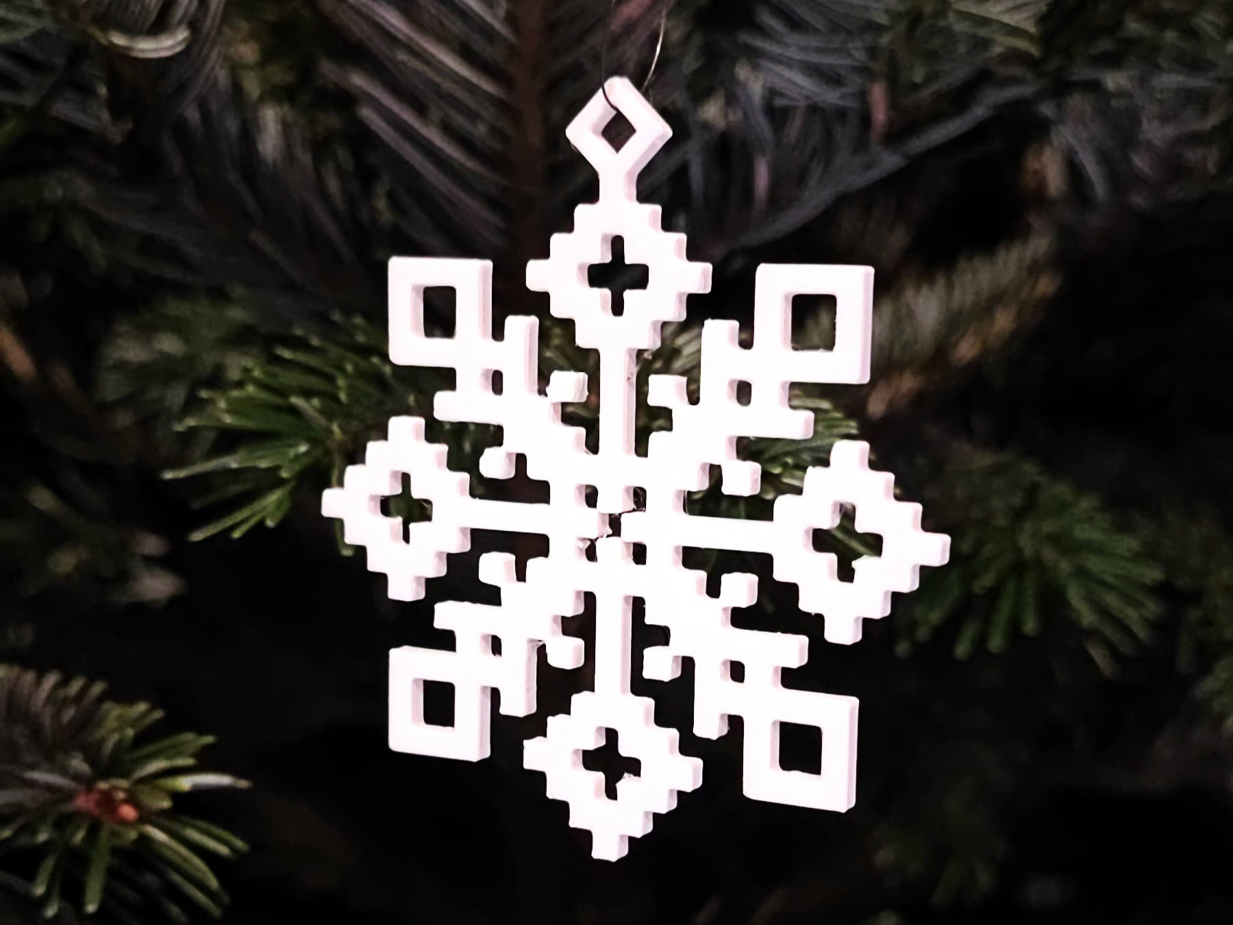 Minecraft snow flake by ERiK004 | Download free STL model | Printables.com