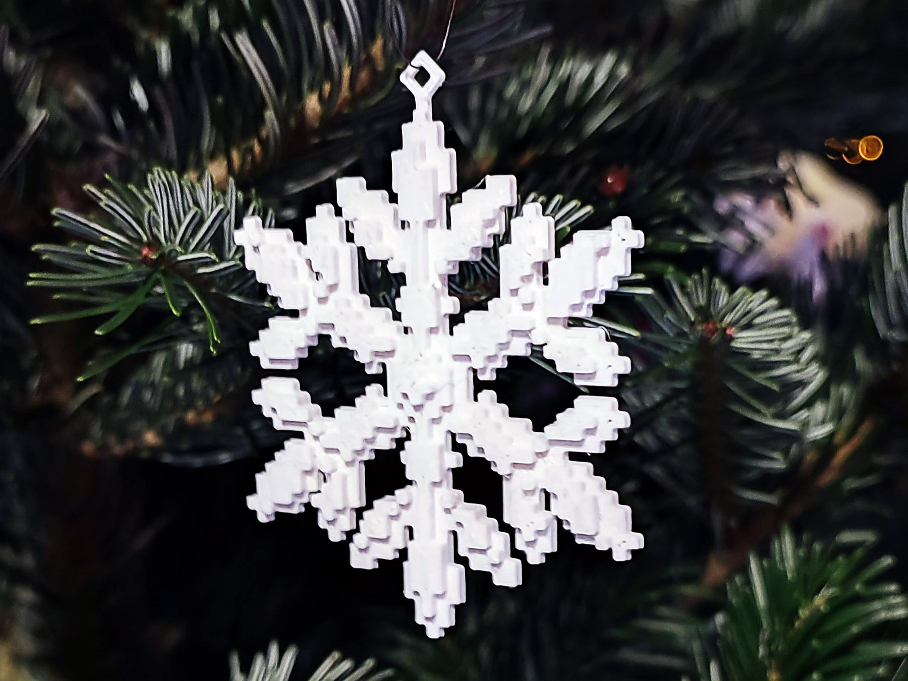 Minecraft snow flake BIG by ERiK004 | Download free STL model ...