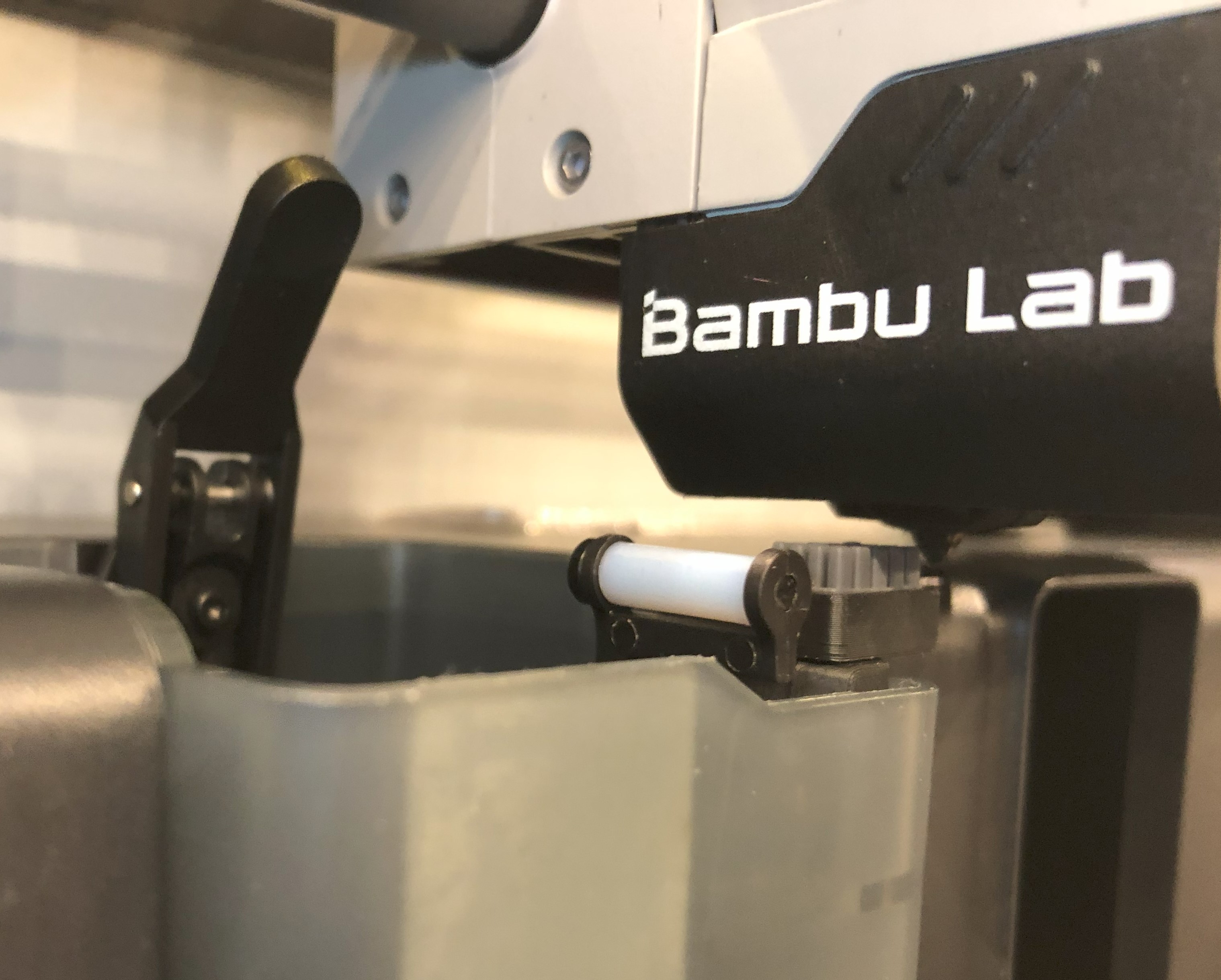 Bambu Lab X1/P1 nozzle wiper with A1 Brush by jocin | Download free STL ...