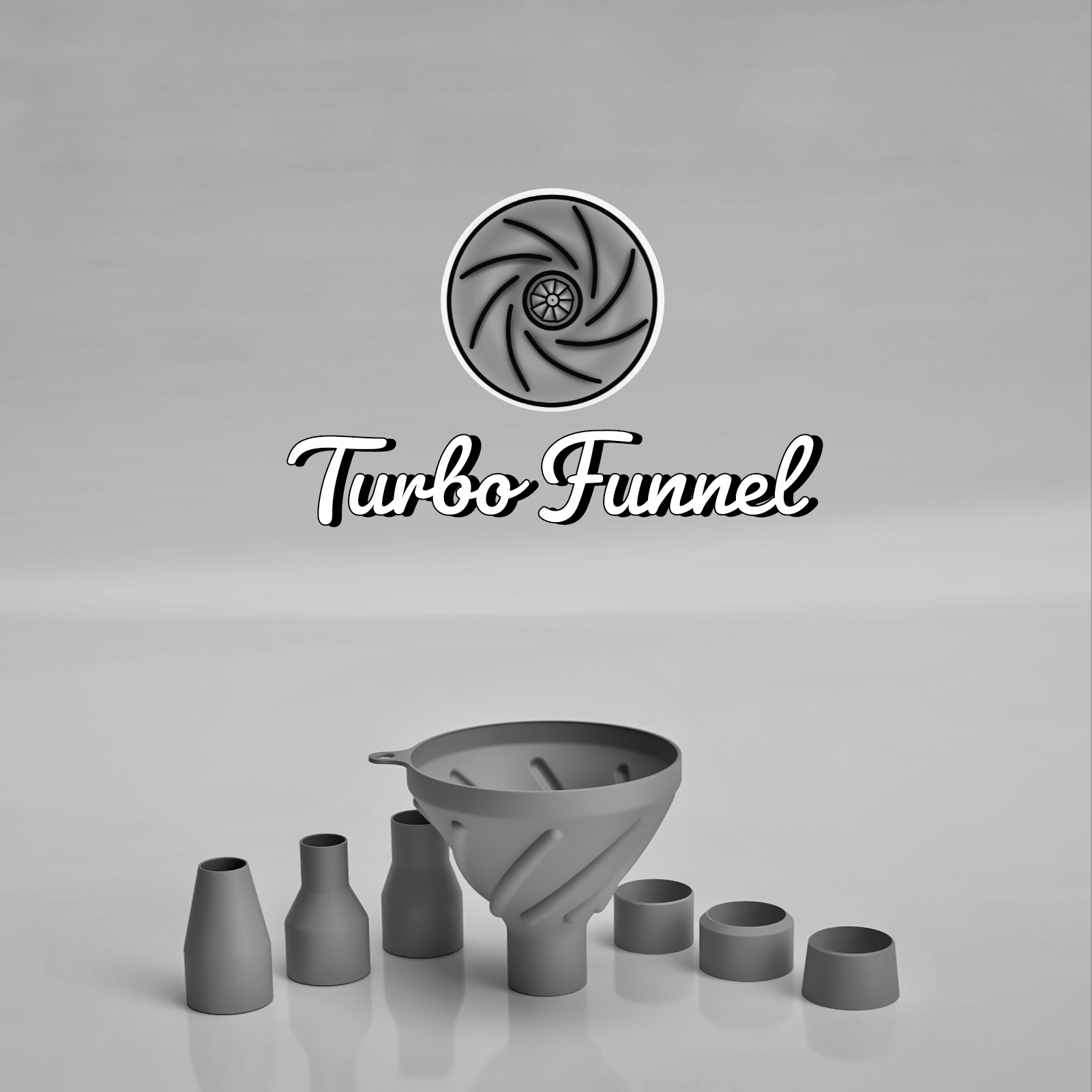Turbo Funnel for a fast Oil change von DR_Workz | Printables Store