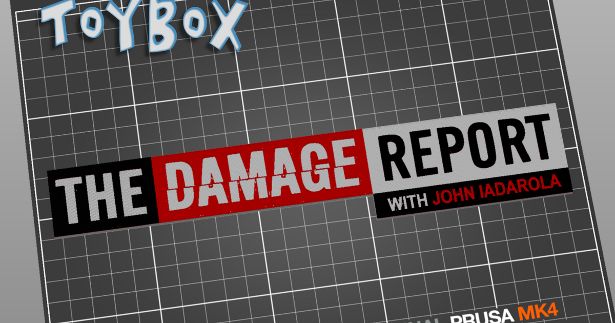 The Damage Report Logo por GeekToyBox | Descargar modelo STL gratuito ...