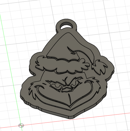 LLAVERO GRINCH - KEYCHAIN GRINCH von TriangulitoG | Kostenloses STL ...